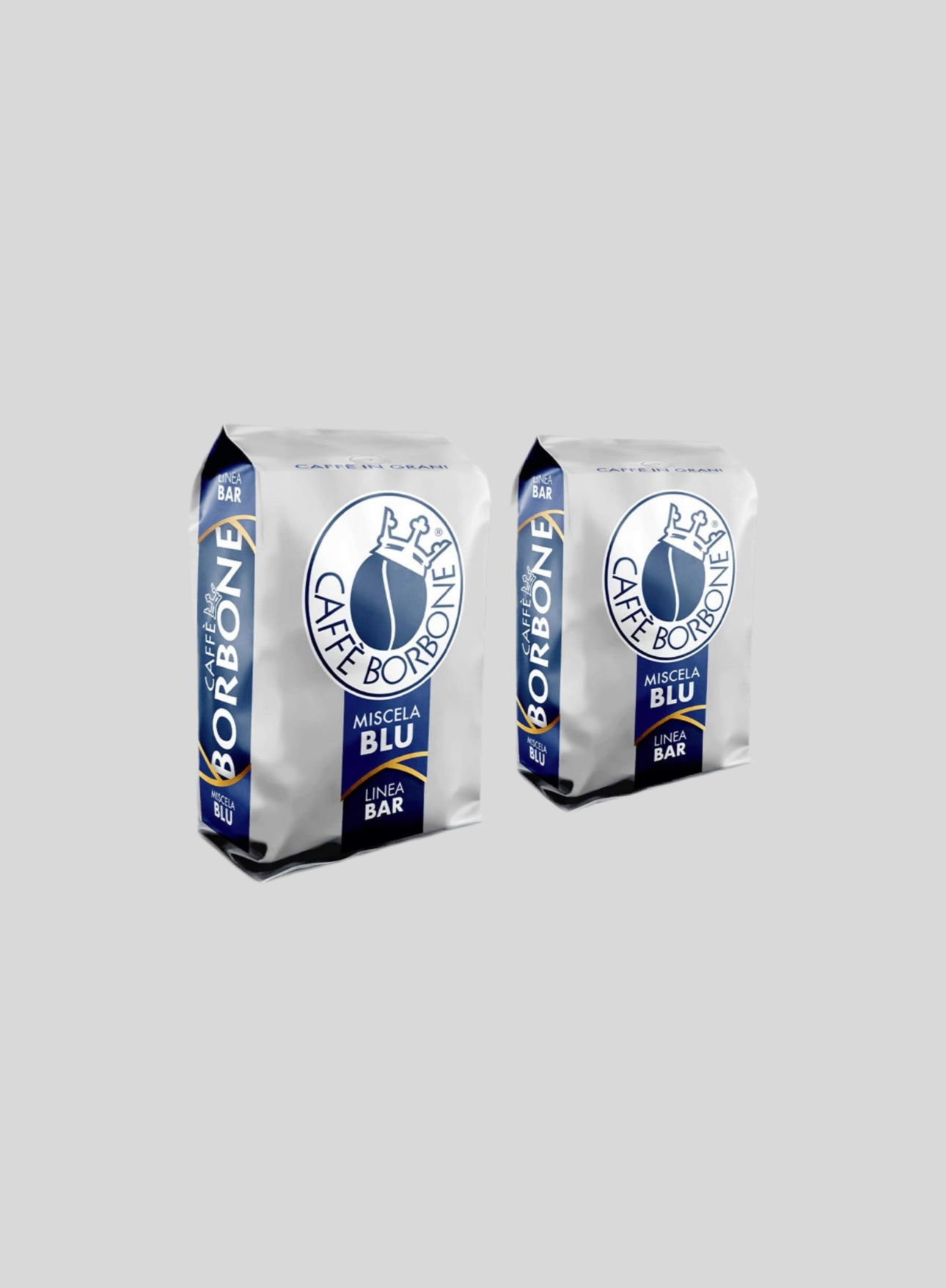 Caffe Borbone Beans (Blue) – Whole Bean Coffee 2-Pack(Imported from It