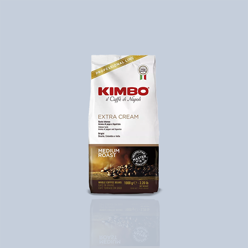 Kimbo Extra Cream Espresso Whole Beans 2.2lb/1000g (Italian Import 🇮🇹)